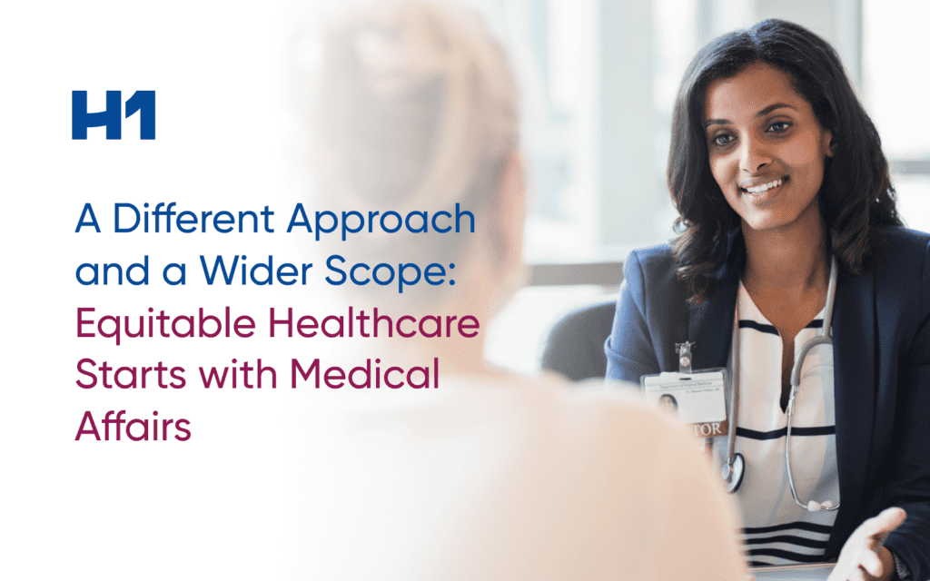 Connect the Dots between Patients, HCPs & Payors | H1