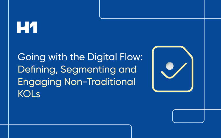 The Importance of an Integrated KOL Strategy | H1